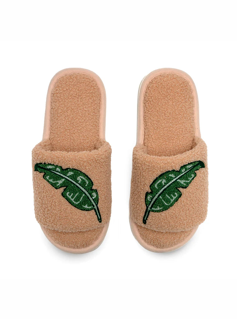 Palm Slide Slippers – Tulips Home and Gift