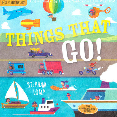 Things That Go Indestructible Book – Tulips Home and Gift